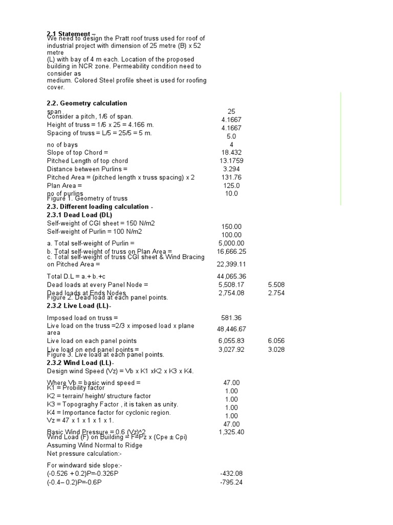 Truss-Design 18m | PDF | Truss | Mechanical Engineering