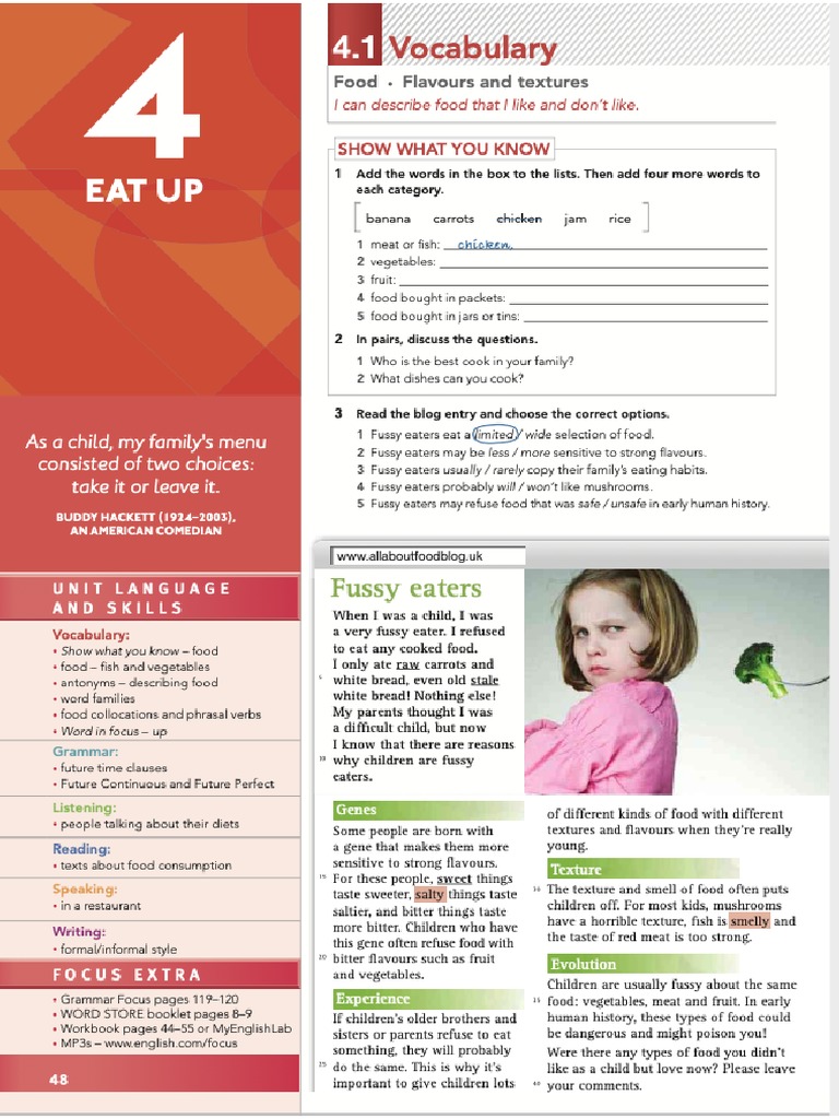 Focus 3 Unit 4 | PDF