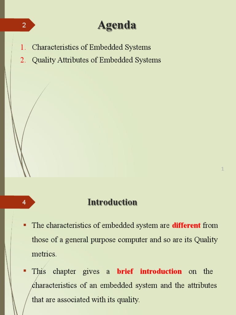 Characteristics and Quality Attributes | PDF | Embedded System | Real ...