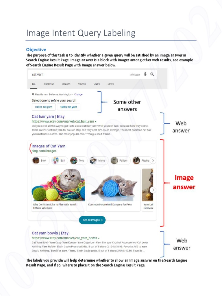 Image Intent Query Labeling: Objective | PDF | Information Retrieval | Computing