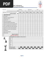Chainsaw Inspection Checklist Template | PDF