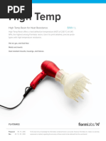 TDS Celcon M90 | PDF | Extrusion | Strength Of Materials