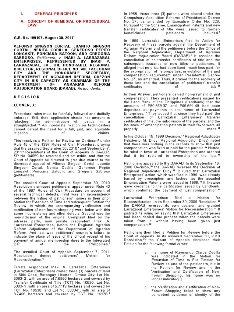 CivPro Syllabus Cases 1-16 | PDF | Pleading | Complaint