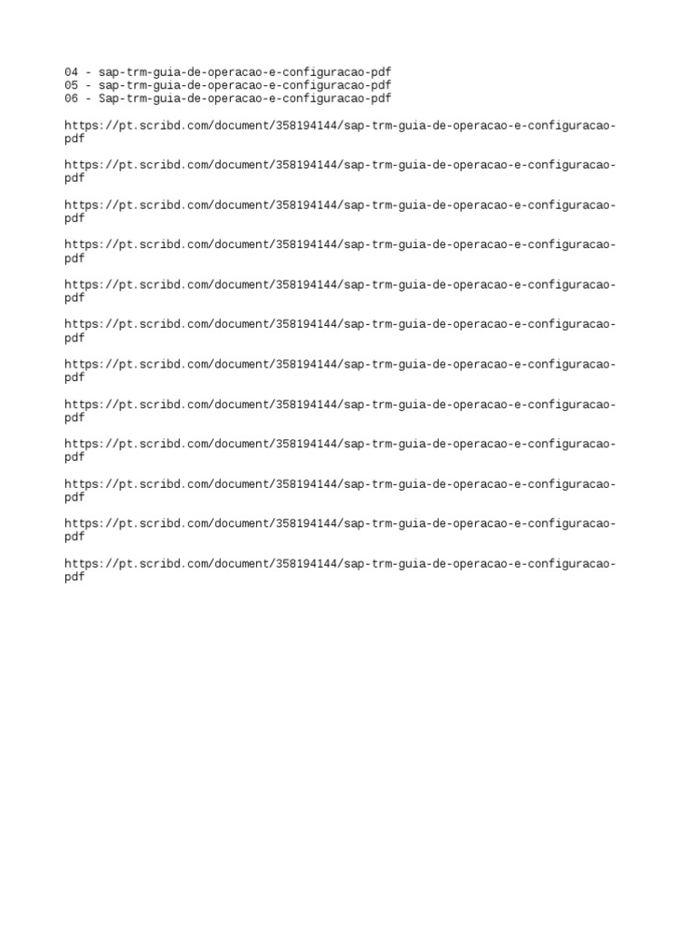 TRM - Estudos-1234567 | PDF