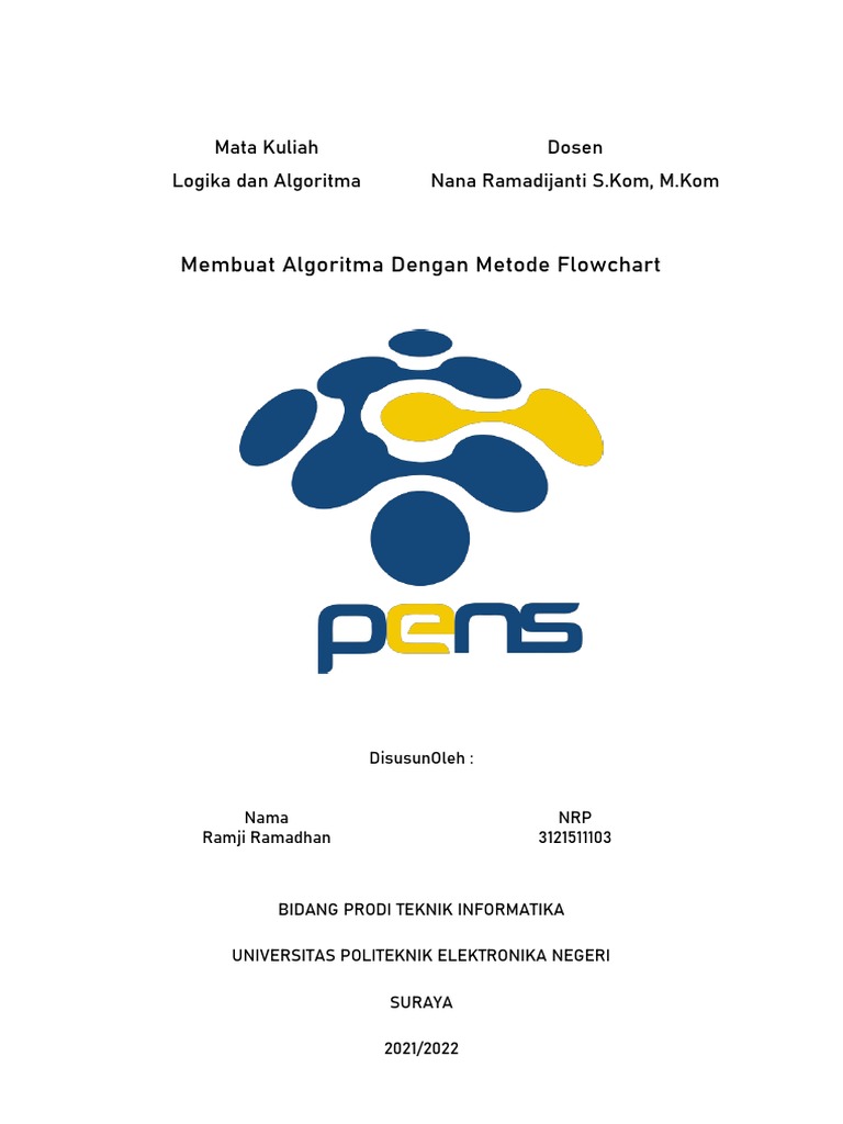 Membuat Algoritma Dengan Metode Flowchart | PDF