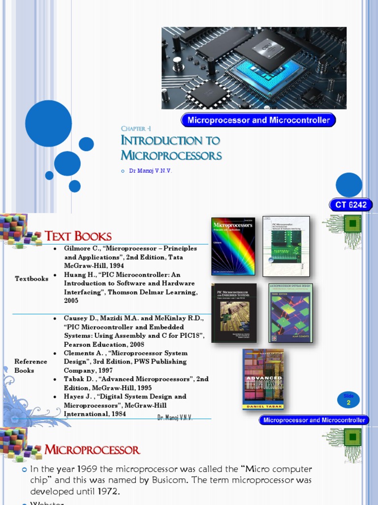 Chapter 1 Introduction | PDF | Central Processing Unit | Integrated Circuit