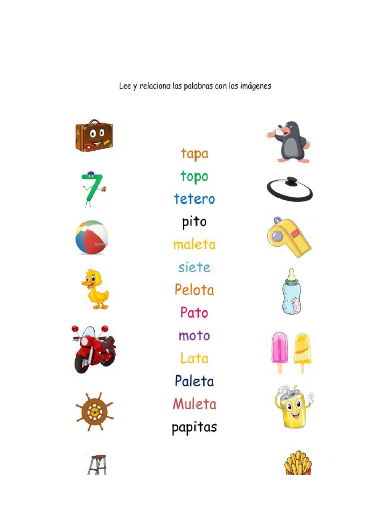 Leer y Relacionar Conceptos | PDF