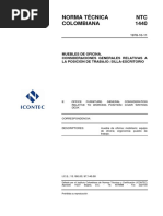 Norma Tecnica NTC Ergonmica 5831 | PDF | Hombro | Mano