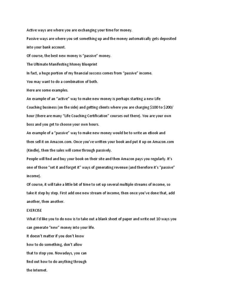 Step Outside The Box - 3 | PDF | Money | Law Of Attraction (New Thought)