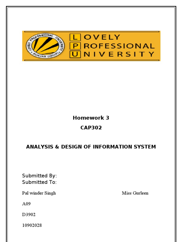 Homework 3 | PDF | Software Prototyping | Software Development