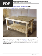 Free Simple Workbench Plans PDF | PDF | Crafts | Wood