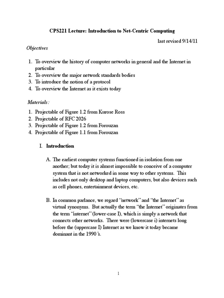 Introduction To Net-Centric Computing | PDF | Ip Address | Domain Name
