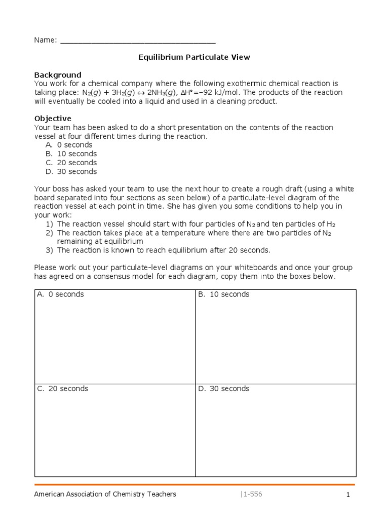 Equilibrium Particulate View Background: American Association of ...