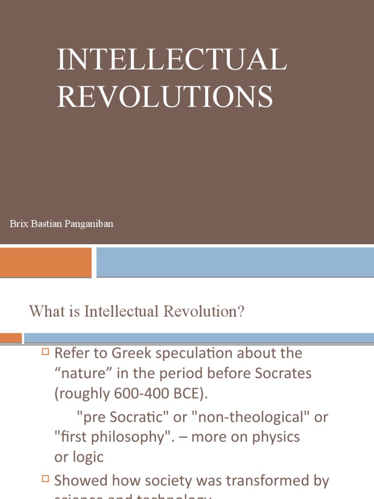 Intellectual Revolution | PDF | Heliocentrism | Psychoanalysis