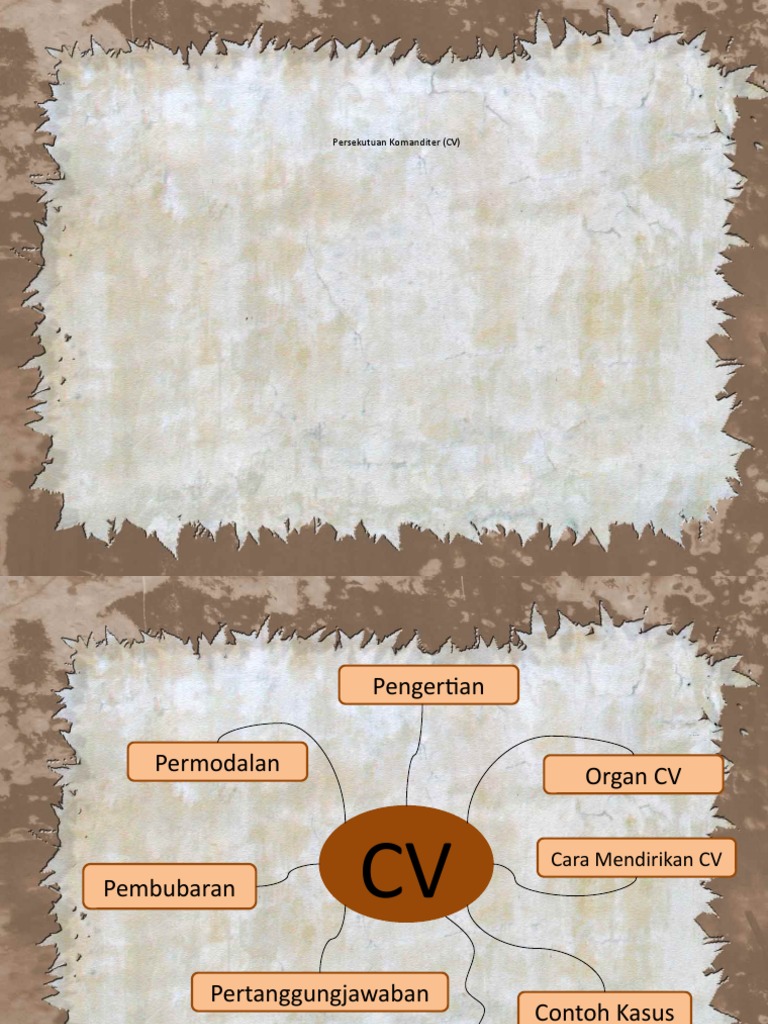 Persekutuan Komanditer (CV ( | PDF