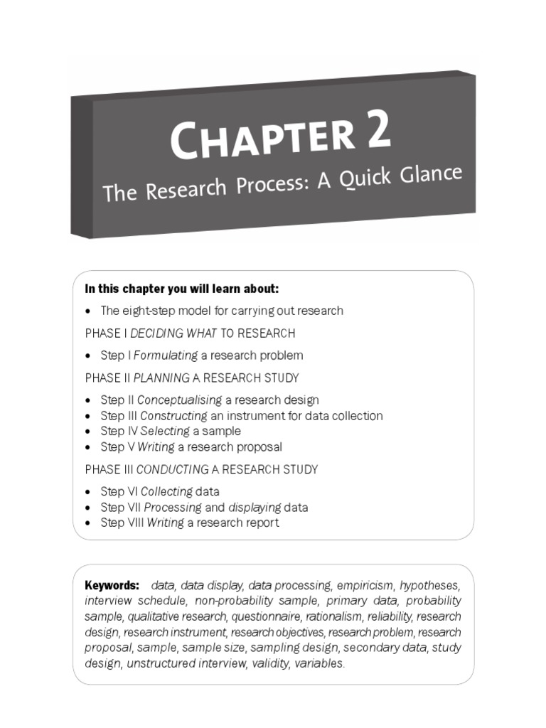 2014 - Kumar-Research Methodology - Chapter2 | PDF | Quantitative ...