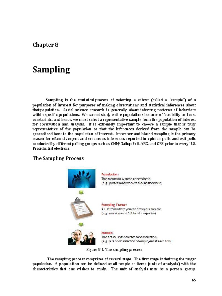 Statistical Sampling in Social Research | PDF | Standard Error ...