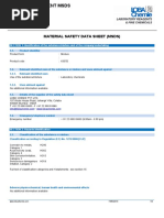 Msds Hexane | PDF | Toxicity | Personal Protective Equipment