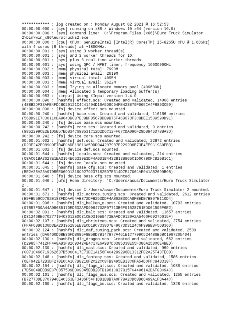 Game Log | PDF | Thread (Computing) | Computing