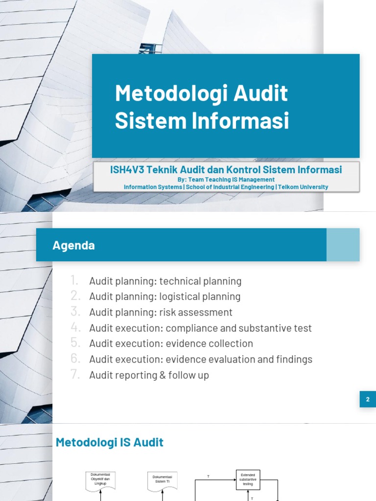 Metodologi Audit Sistem Informasi ISH4V3 | PDF