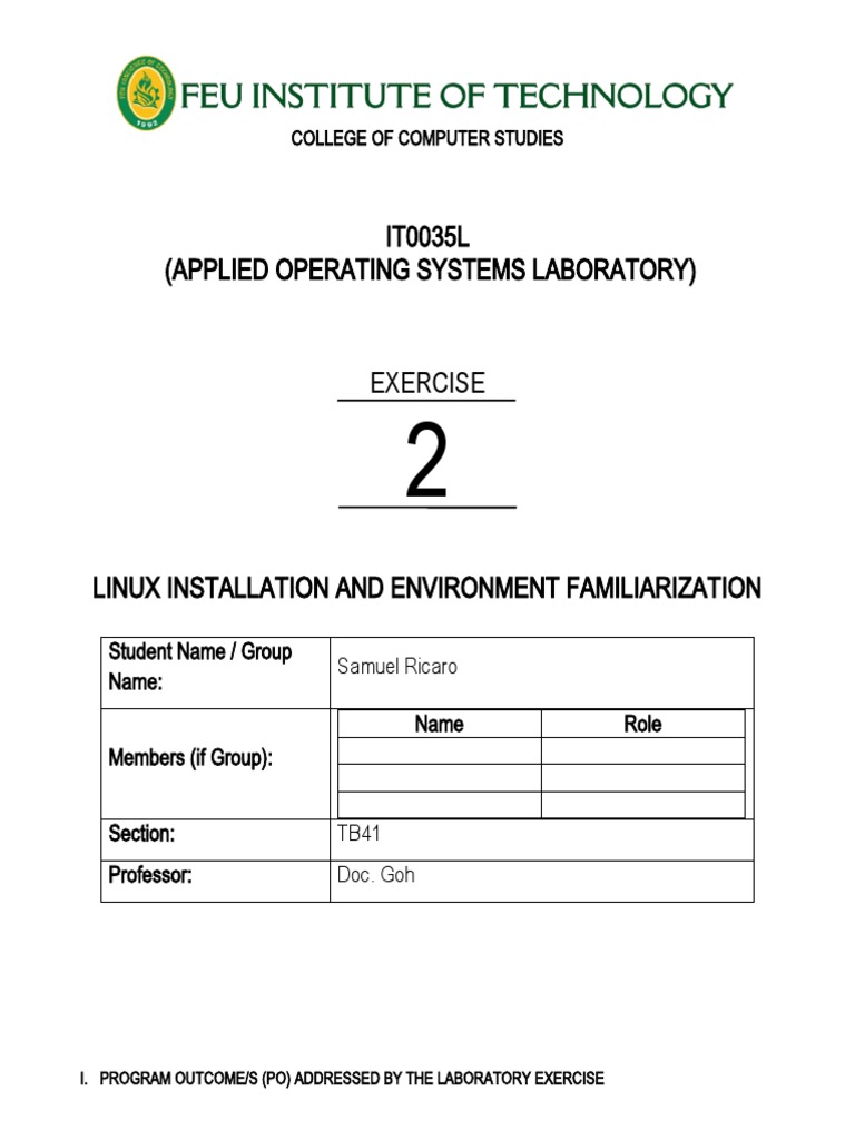 Linux Lab for IT Students | PDF | Operating System | Microsoft Windows