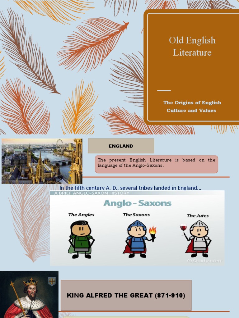 Old English Lit Beowulf | PDF | Beowulf | Anglo Saxons