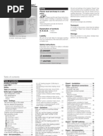 Brivis Wall Control Manual | PDF | Hvac | Thermostat