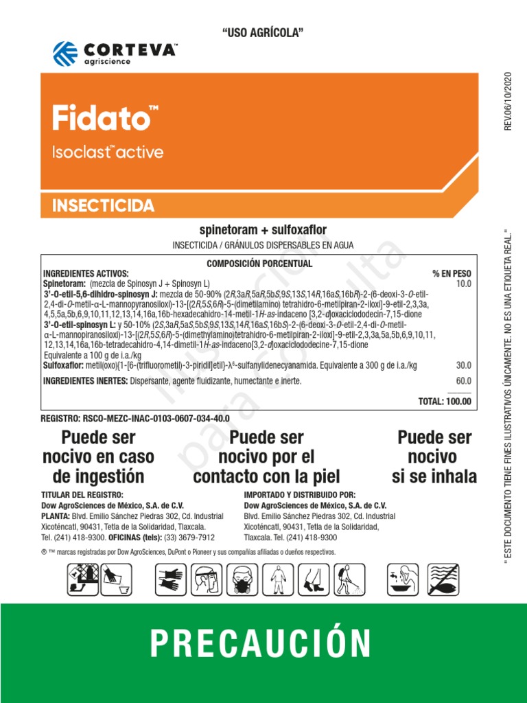 Fidato Etiqueta Web Mexico | PDF | Agua | Residuos