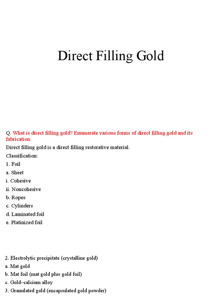 Direct Filling Gold | PDF | Aluminium Foil | Ethanol
