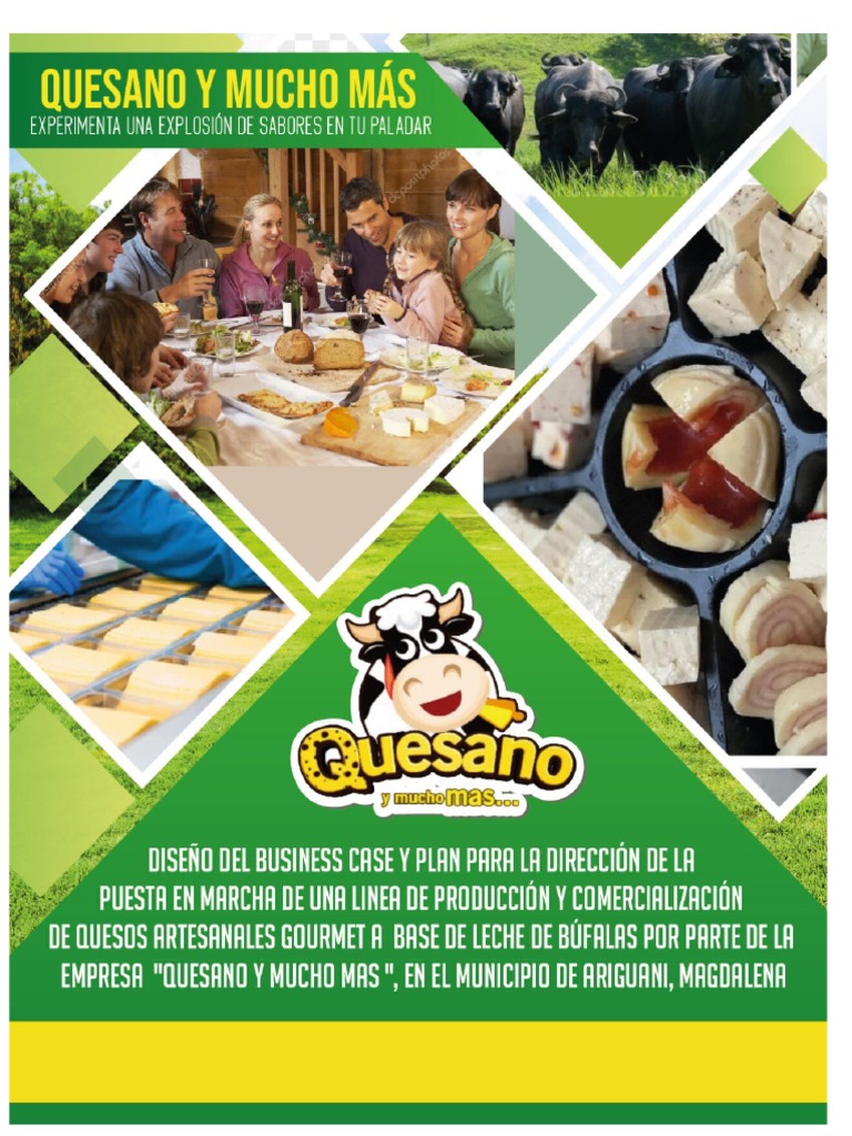 Proyecto Final de Quesos Gourmet | PDF | Leche | Productos lácteos