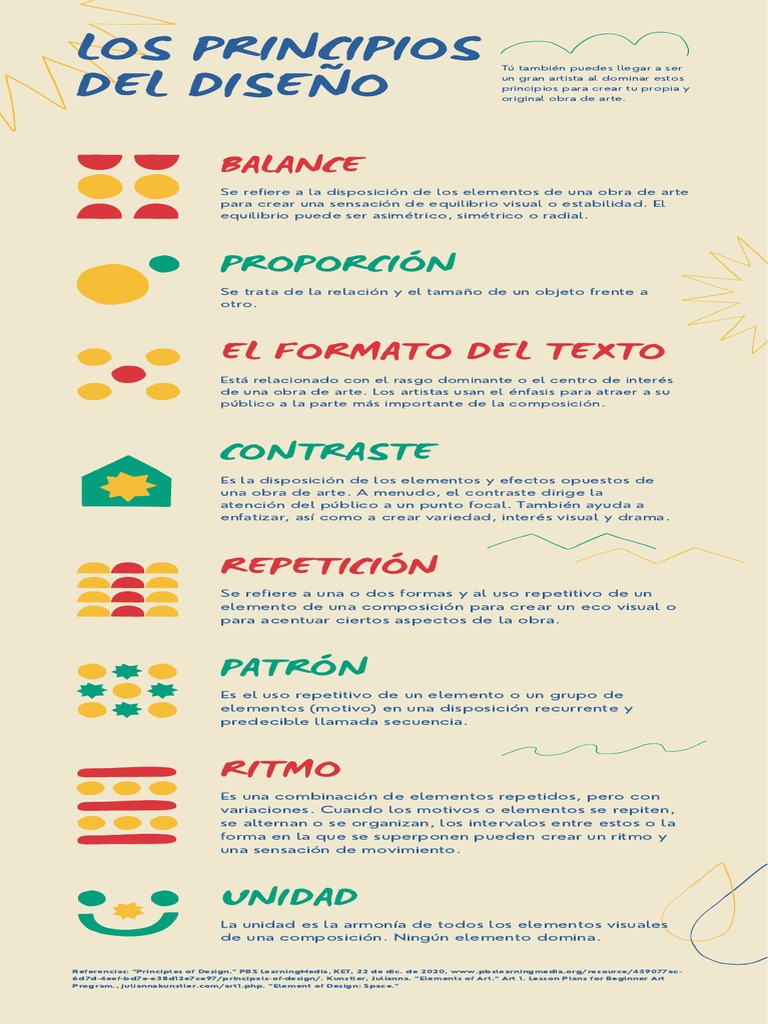 Lo Principios Del Diseño | PDF | Ritmo | Estética