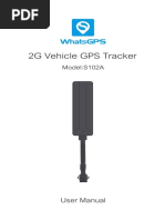 Gps - Tracker Manual | PDF | Global Positioning System | Gsm