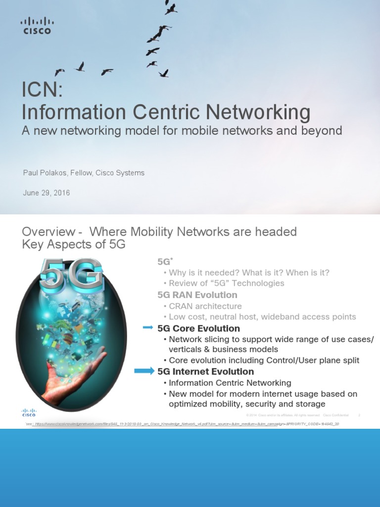 Icn: Information Centric Networking: A New Networking Model For Mobile ...