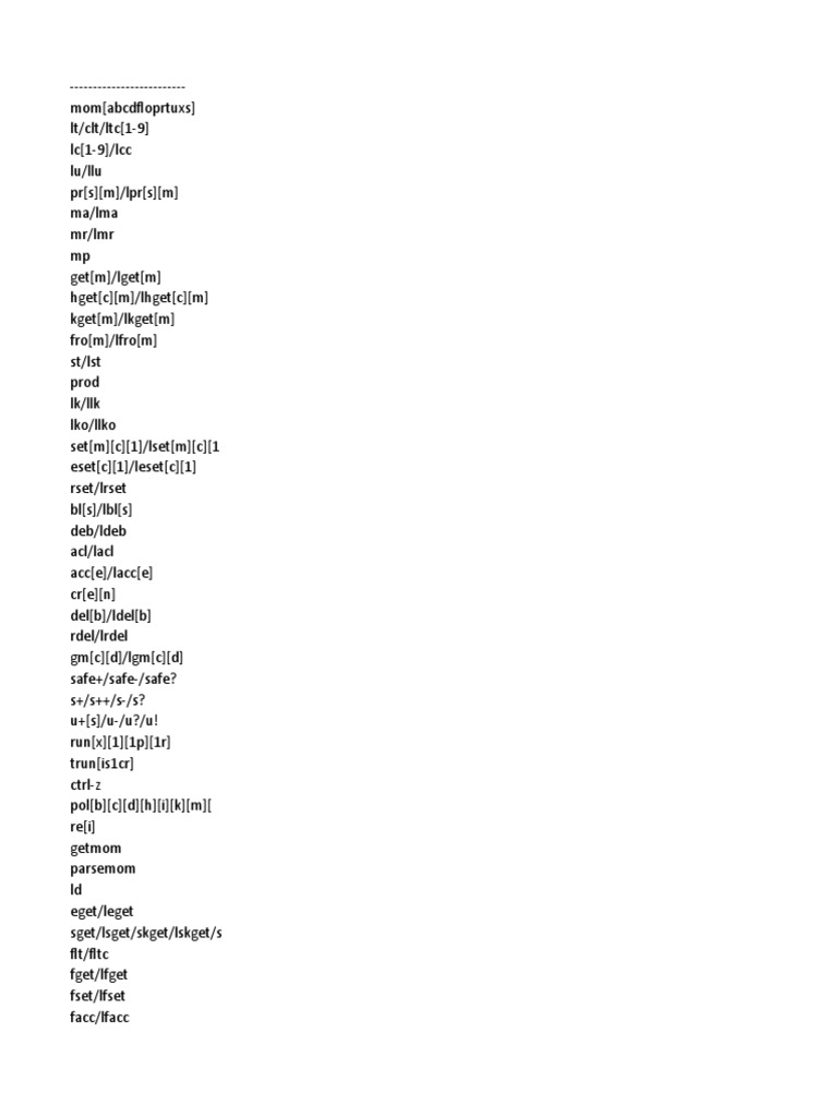3G AMOS Command | PDF | File Transfer Protocol | Computing