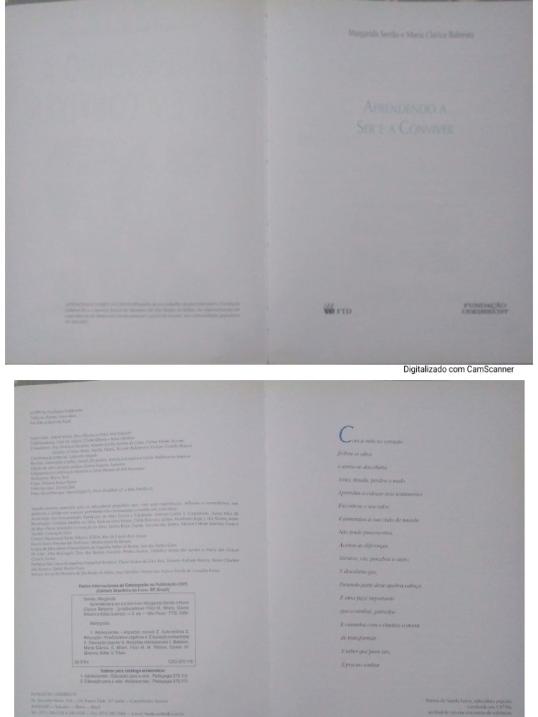 Aprendendo A Ser E A Conviver Pdf