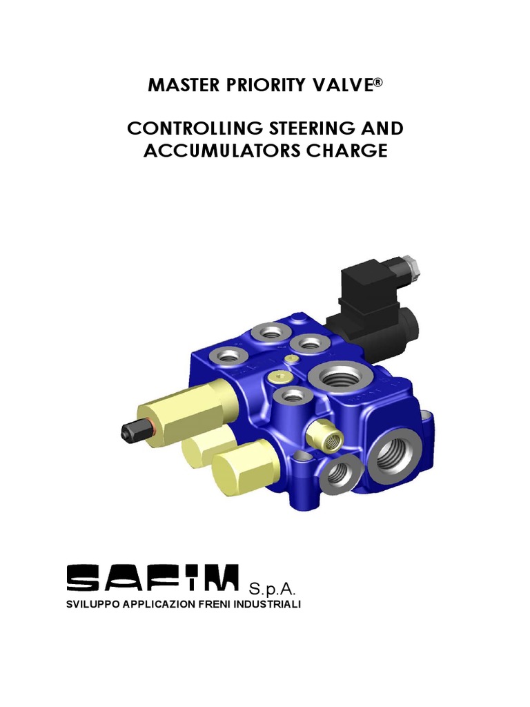 Válvula de Freio Safim | PDF | Valve | Pump