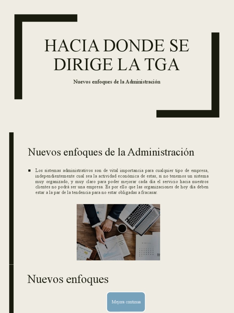 Hacia Donde Se Dirige La Tga | PDF | Negocios