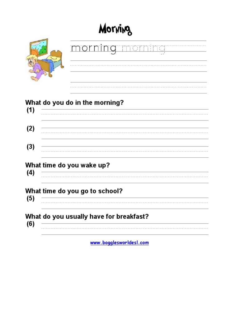 Morning | PDF | Wellness | Science & Mathematics
