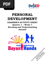 Grade 11 PERDEV Module 1 | PDF | Self | Self Concept