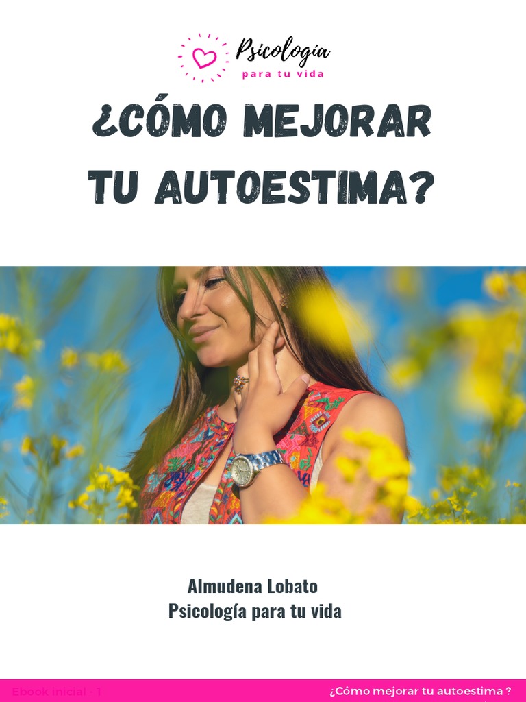 Ebook Cómo Mejorar Tu Autoestima | PDF | Autoestima | Sicología