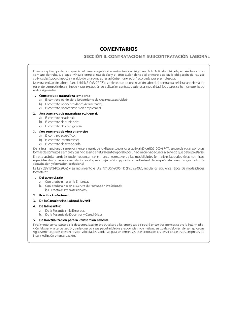Lab Secc B | PDF | Derecho laboral | Desempleo