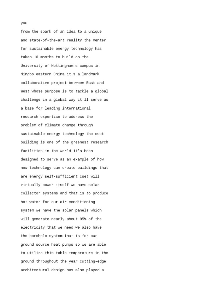 (English (Auto-Generated) ) Opening of CSET at The Ningbo Campus ...