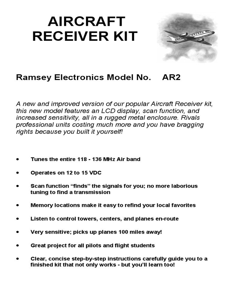 AR2 Manual | PDF | Air Traffic Control | Detector (Radio)