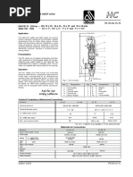Parker H Series 2-Valve Manifold Catalog | PDF | Valve | Gas Technologies