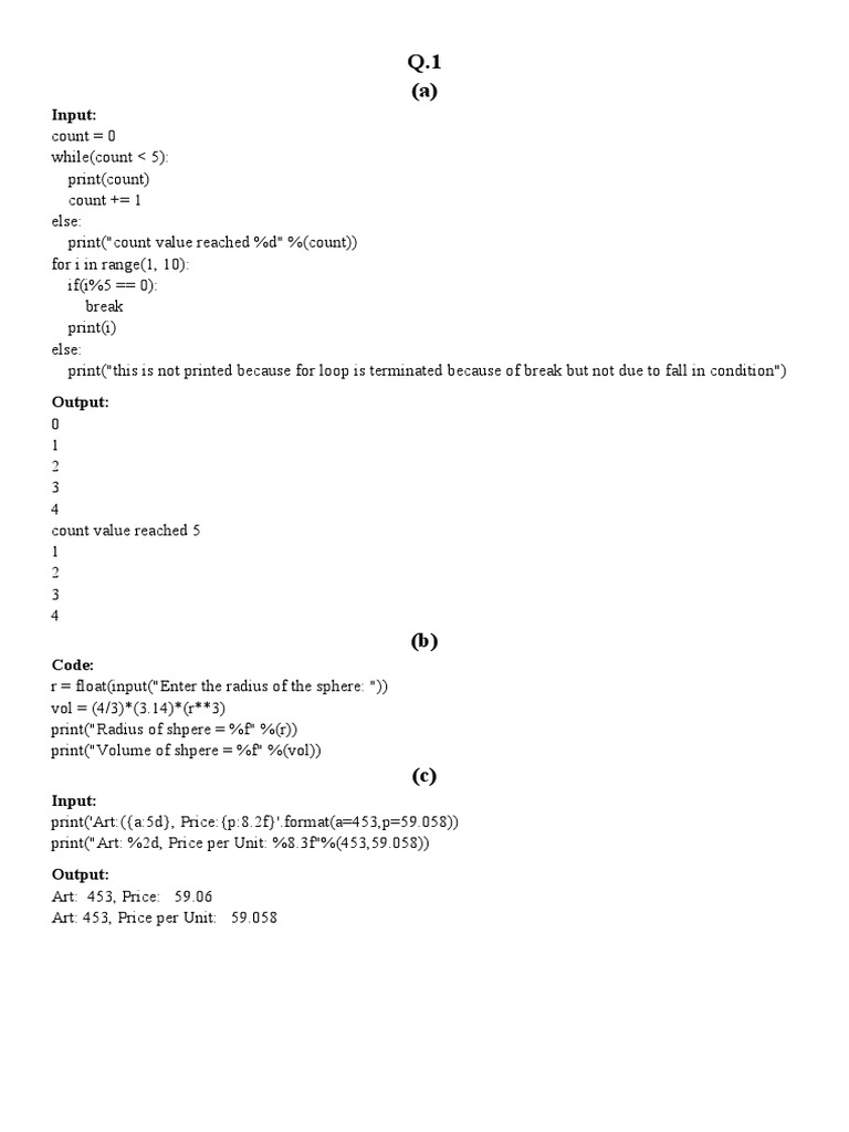 ITC Final Sol | PDF | Sphere | Computer Programming