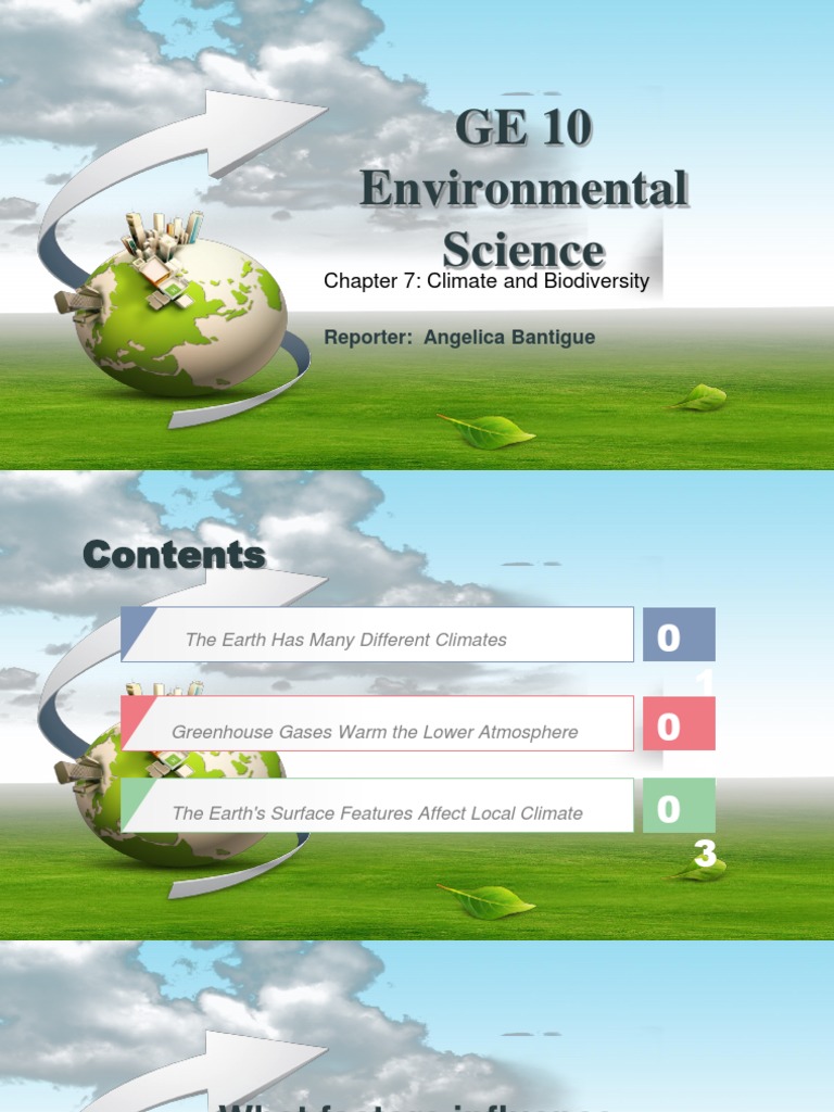 Chapter 7 Climate and Biodiversity | PDF | Lake | Aquatic Ecosystem