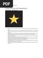 45 Butir Butir Pancasila Dan Contoh Pengamalannya | PDF