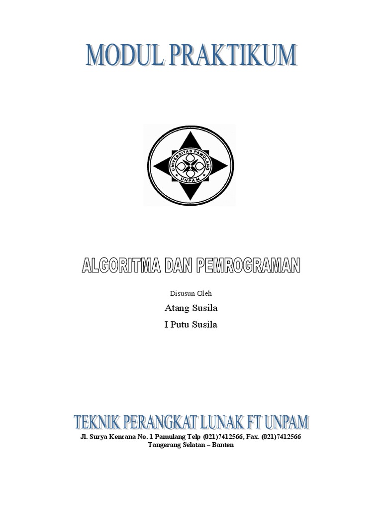 Modul Praktikum Algoritma | PDF | Komputer