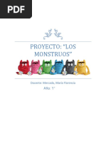 Secuencia Didáctica: Monstruo de Colores | PDF