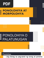 Ponolohiya NG Wikang Filipino | PDF